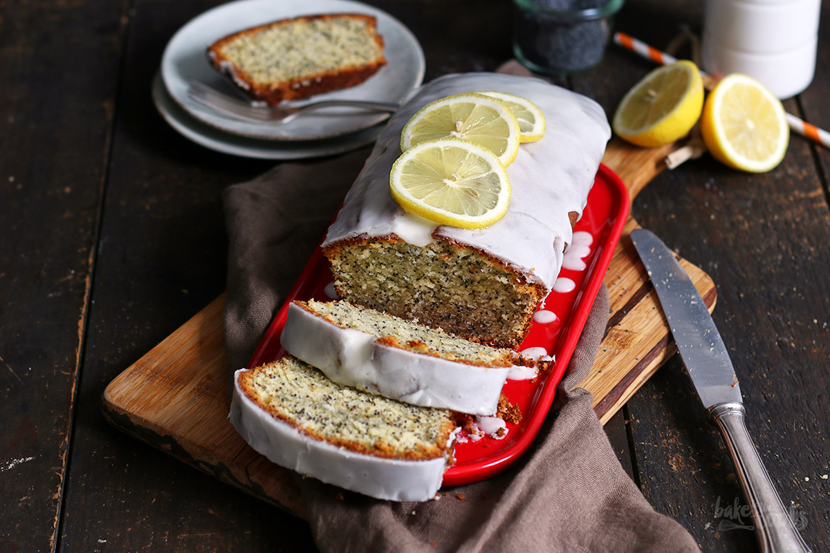 Lemon Poppy Seed Loaf Cake | Bake to the roots | Bake to the roots