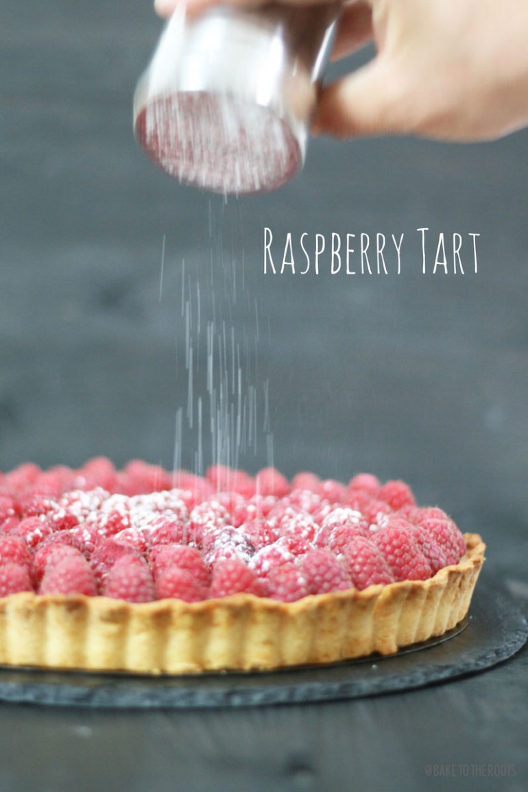 Easy Raspberry Tart | Bake to the roots