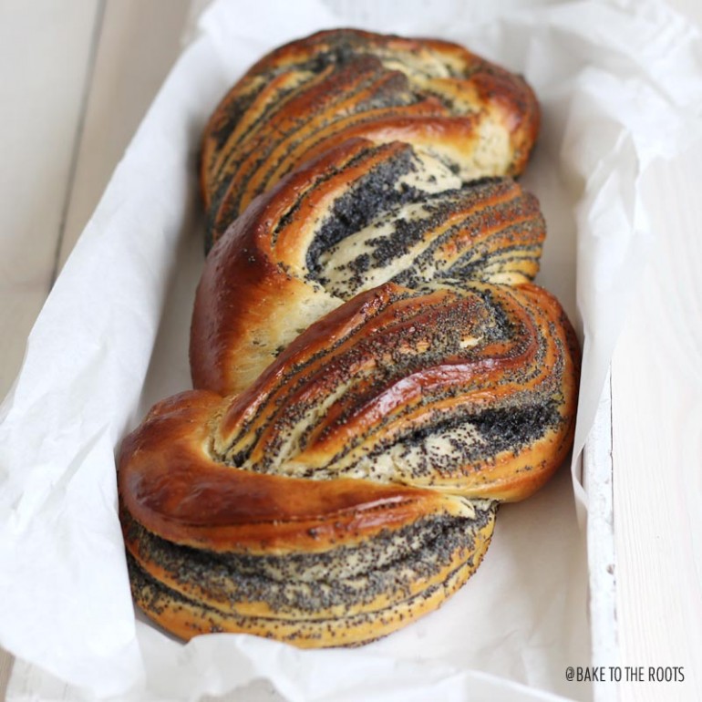 Poppy Seed Braided Loaf | Bake to the roots