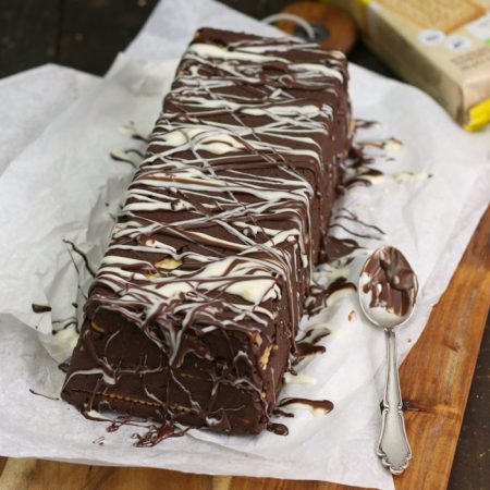 Kalter Hund aka. Chocolate Biscuit Cake (gluten-free) | Bake to the roots