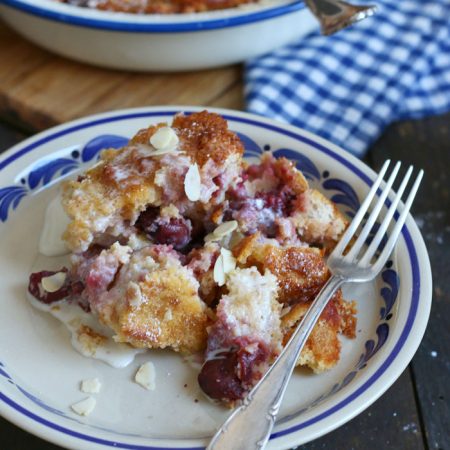 Kirschmichel with Vanilla Sauce | Bake to the roots