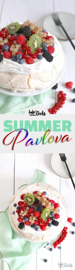 Summer Pavlova with Fruits and Berries | Bake to the roots