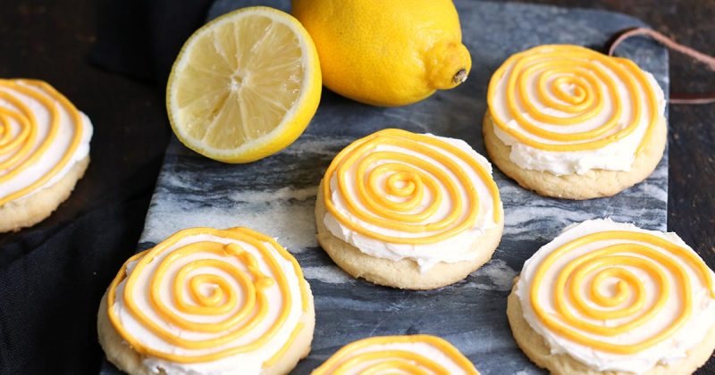Lemon Cookies | Bake to the roots