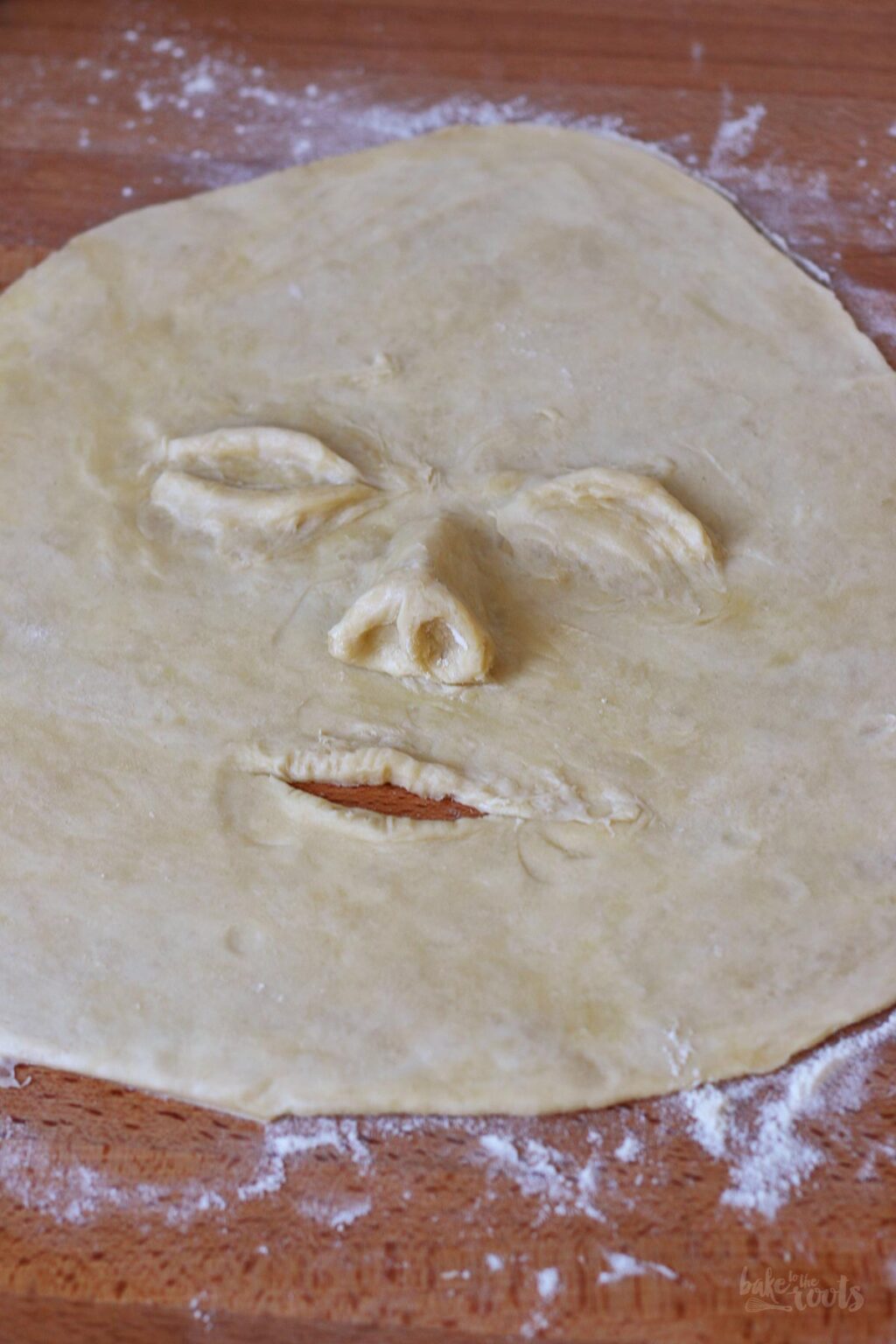 Halloween Apple Pie »Face/Off« | Bake to the roots