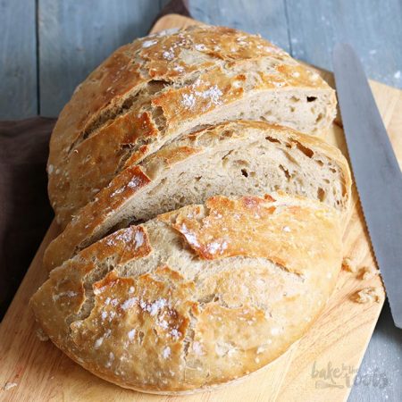 Dark Beer No-Knead Bread | Bake to the roots