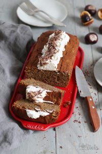 Chestnut Coffee Almond Cake | Bake to the roots