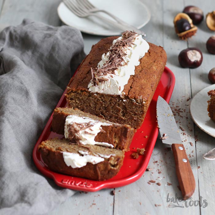 Maronen Kaffee Mandel Kuchen | Bake to the roots