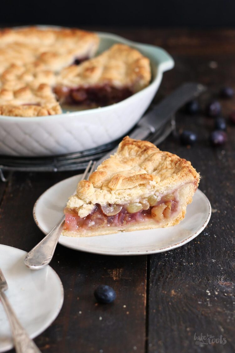 Einfacher Weintrauben Pie | Bake to the roots