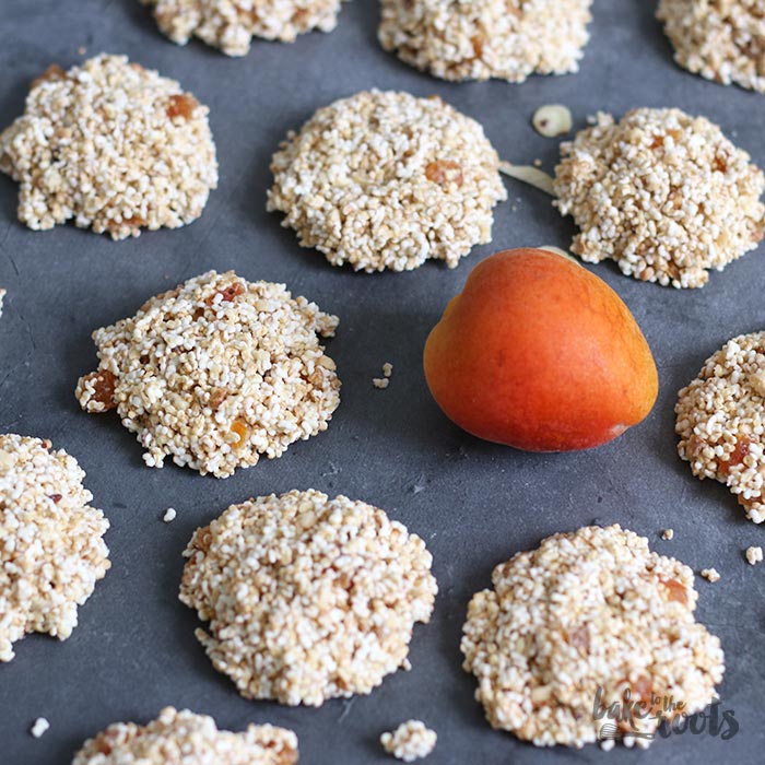 No-Bake Amaranth White Chocolate Cookies (sugar-free) | Bake to the roots