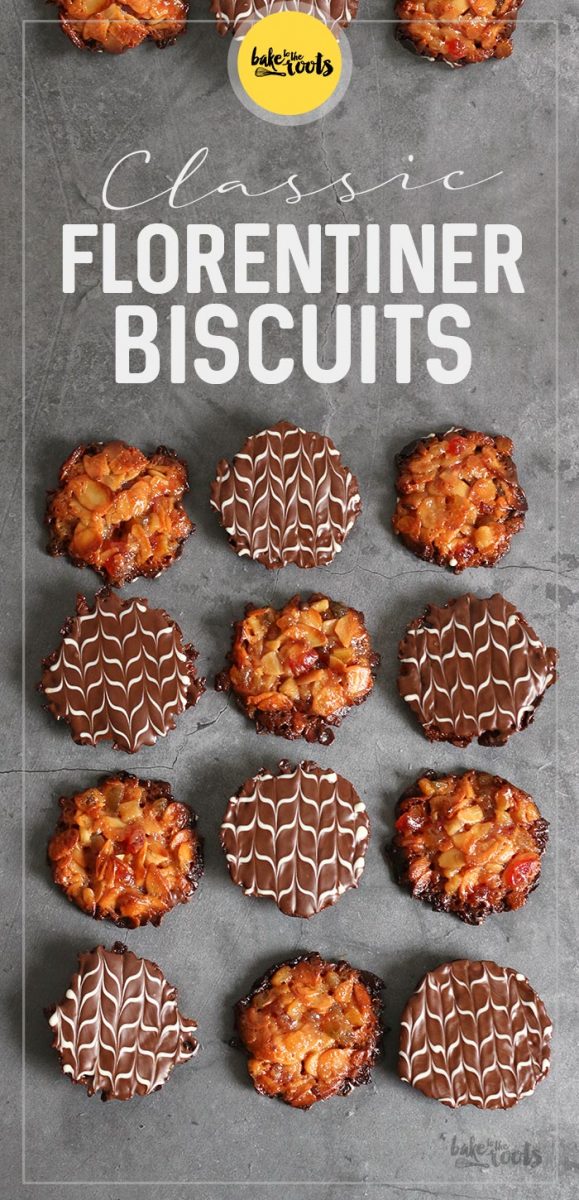 Classic Florentine Biscuits | Bake to the roots