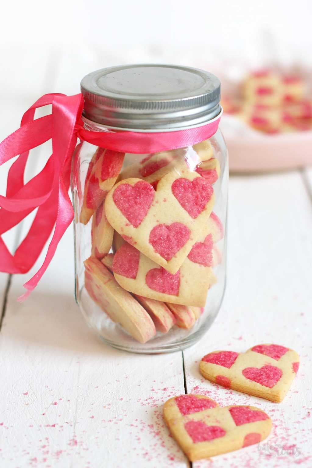 Valentinstag Herz Cookies | Bake to the roots