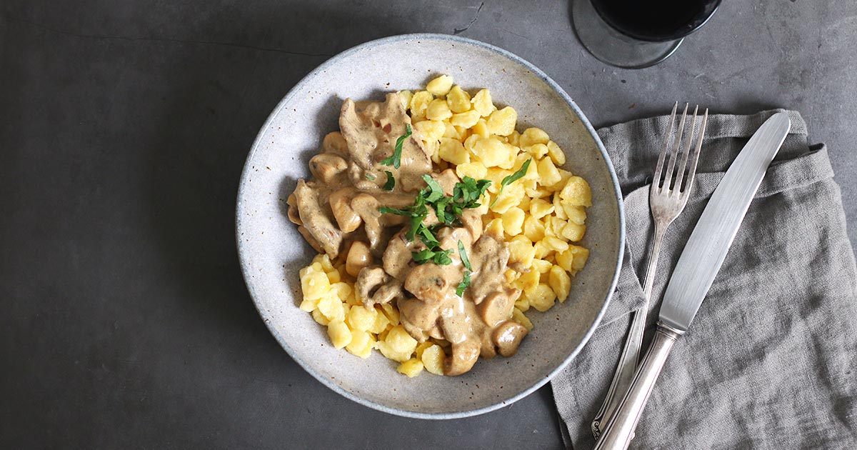 Zurich-style Beef & Mushroom Ragout | Bake to the roots