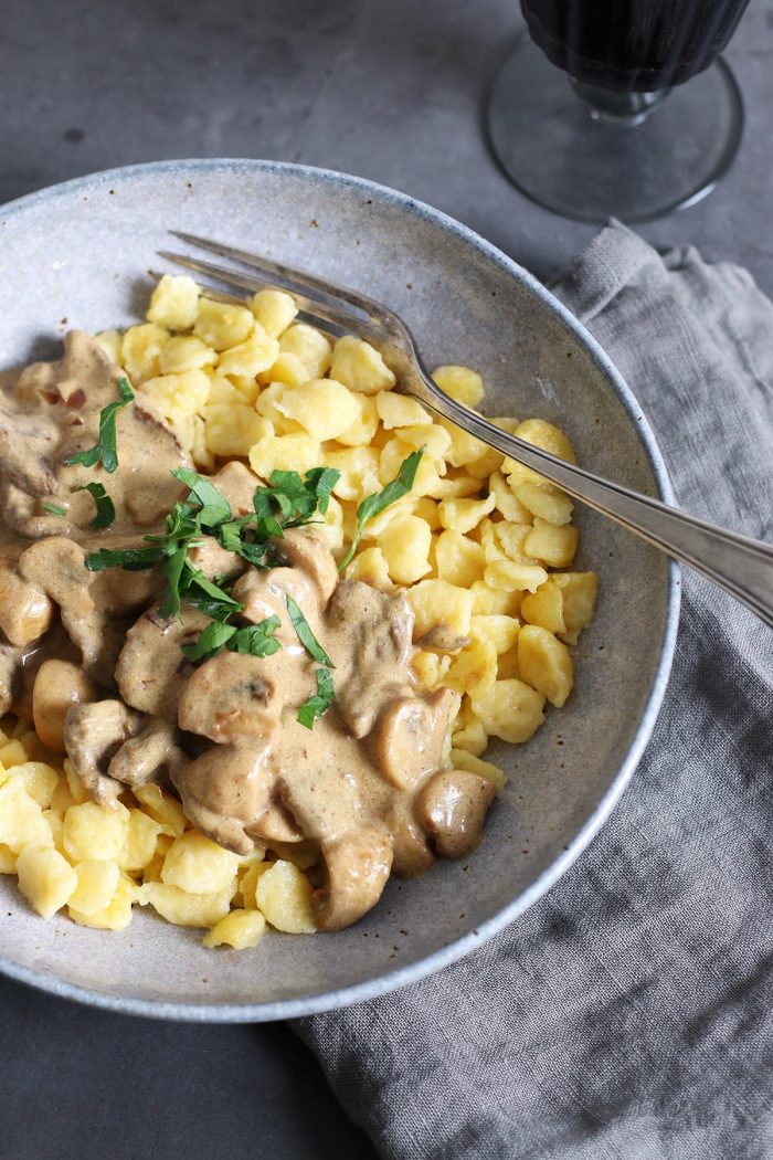 Zurich-style Beef & Mushroom Ragout | Bake to the roots