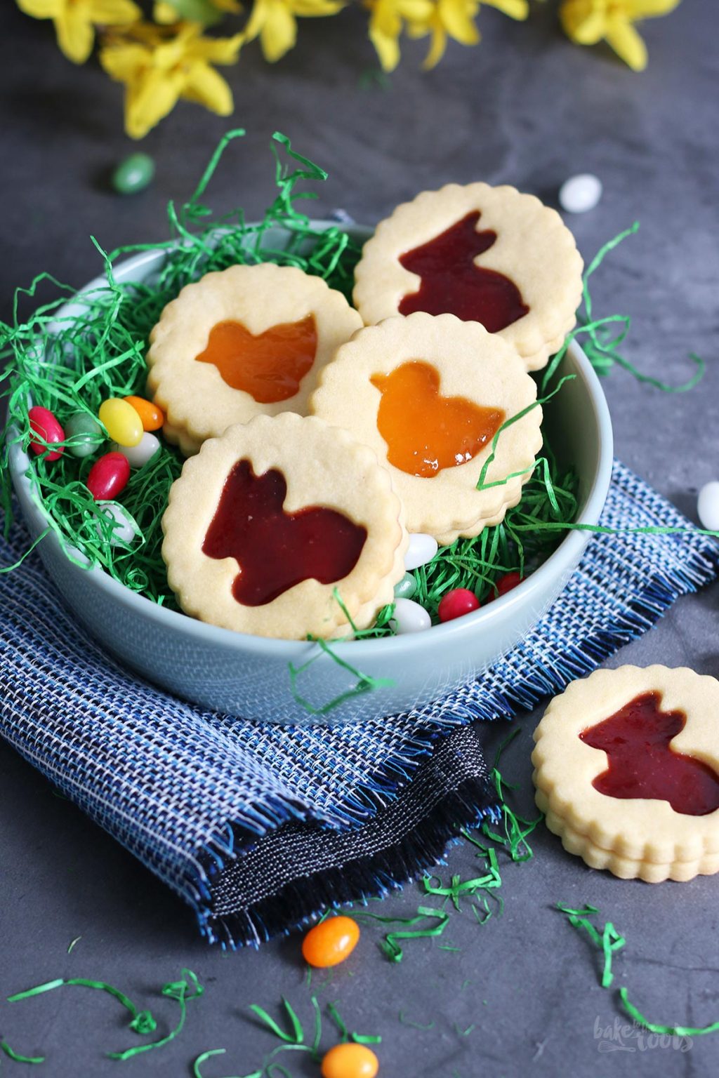 Easter Sandwich Cookies | Bake to the roots