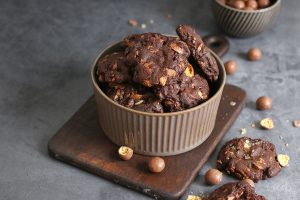 Double Chocolate Maltesers Cookies | Bake to the roots