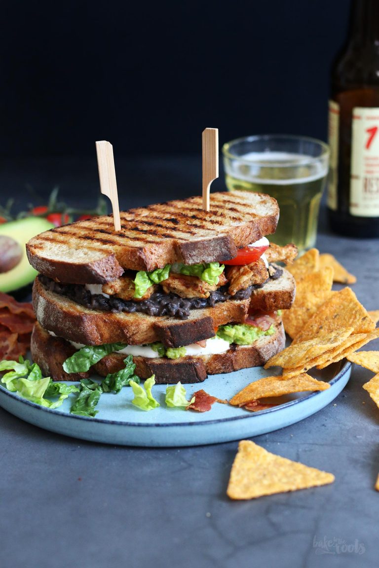 Tex-Mex Chicken Club Sandwiches | Bake to the roots