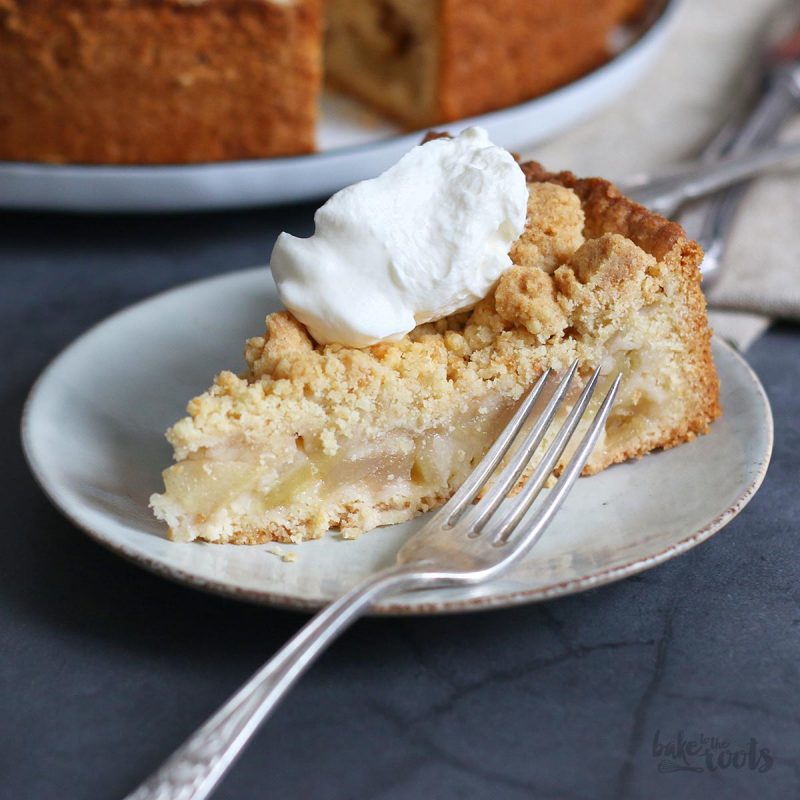 German Apple Streusel Cake | Bake to the roots