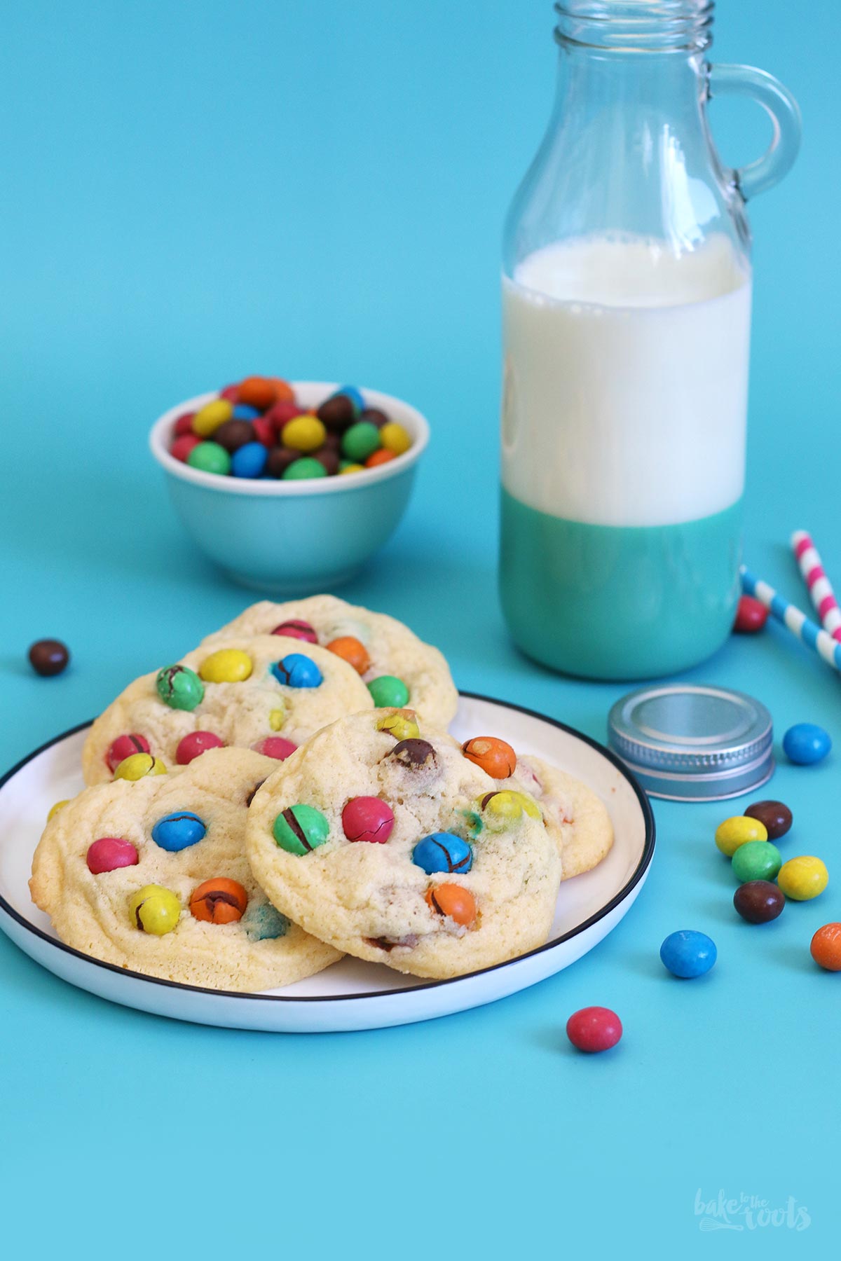 Crispy M&M’s Cookies | Bake to the roots