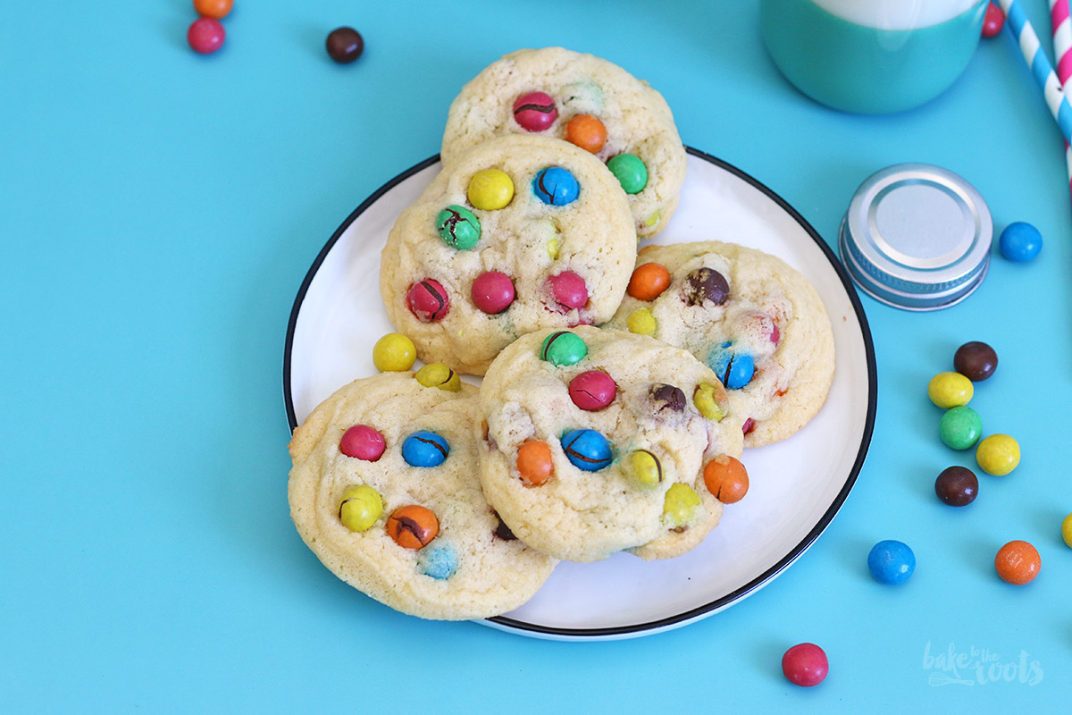 Crispy M&M’s Cookies | Bake to the roots | Bake to the roots