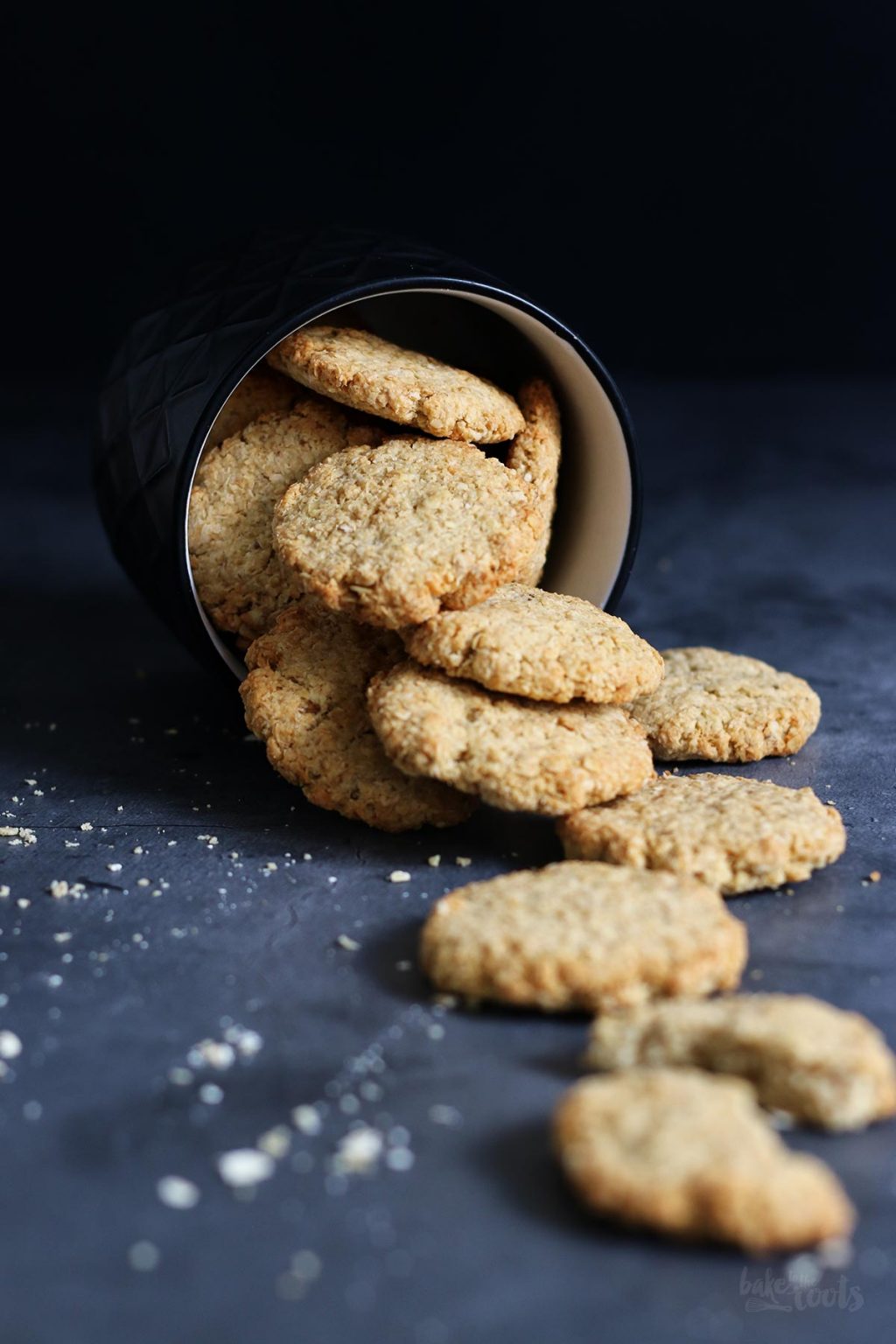 Swedish Havreflarn – Oatmeal Cookies (sugar-free) | Bake to the roots