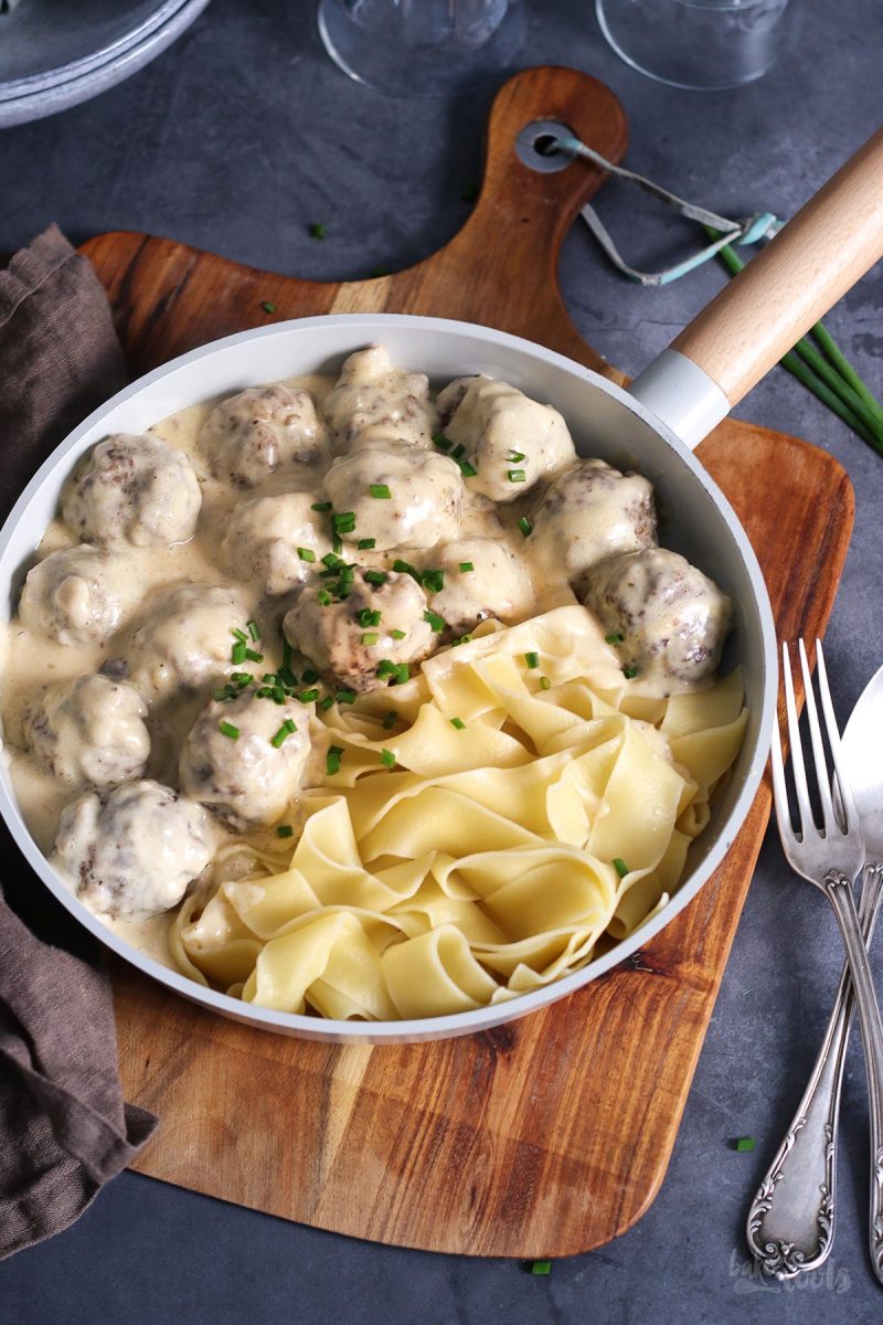 Swedish Koettbullar with Pasta | Bake to the roots