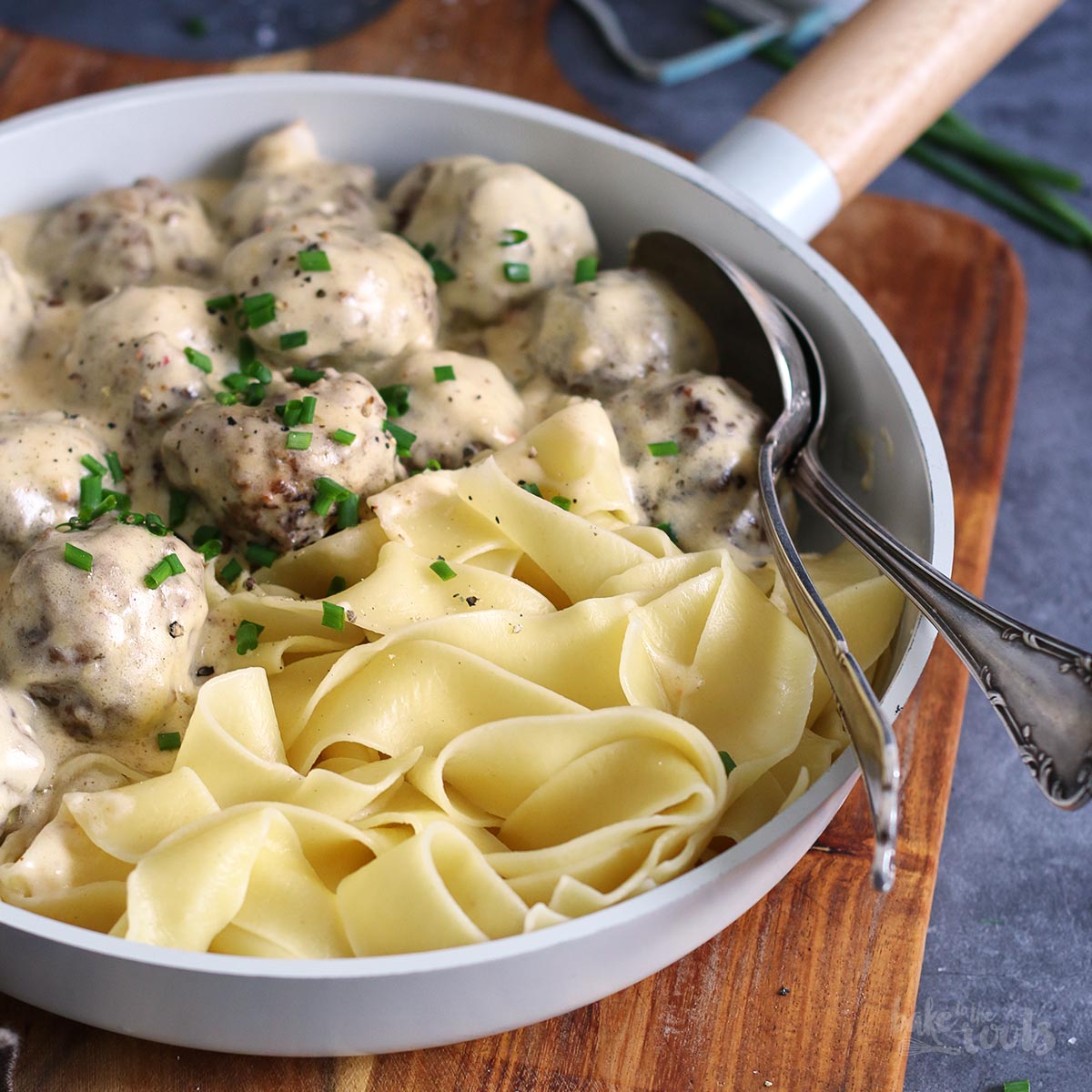 Swedish Koettbullar with Pasta | Bake to the roots