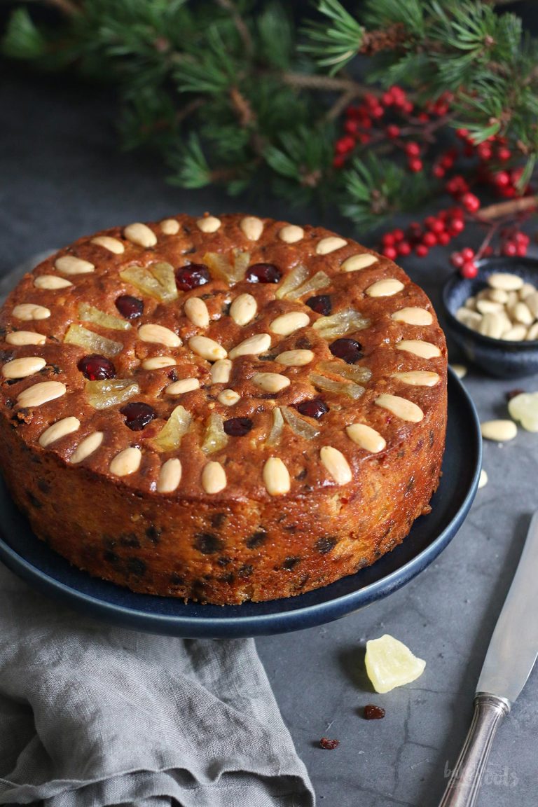 Victorian Christmas Fruit Cake | Bake to the roots