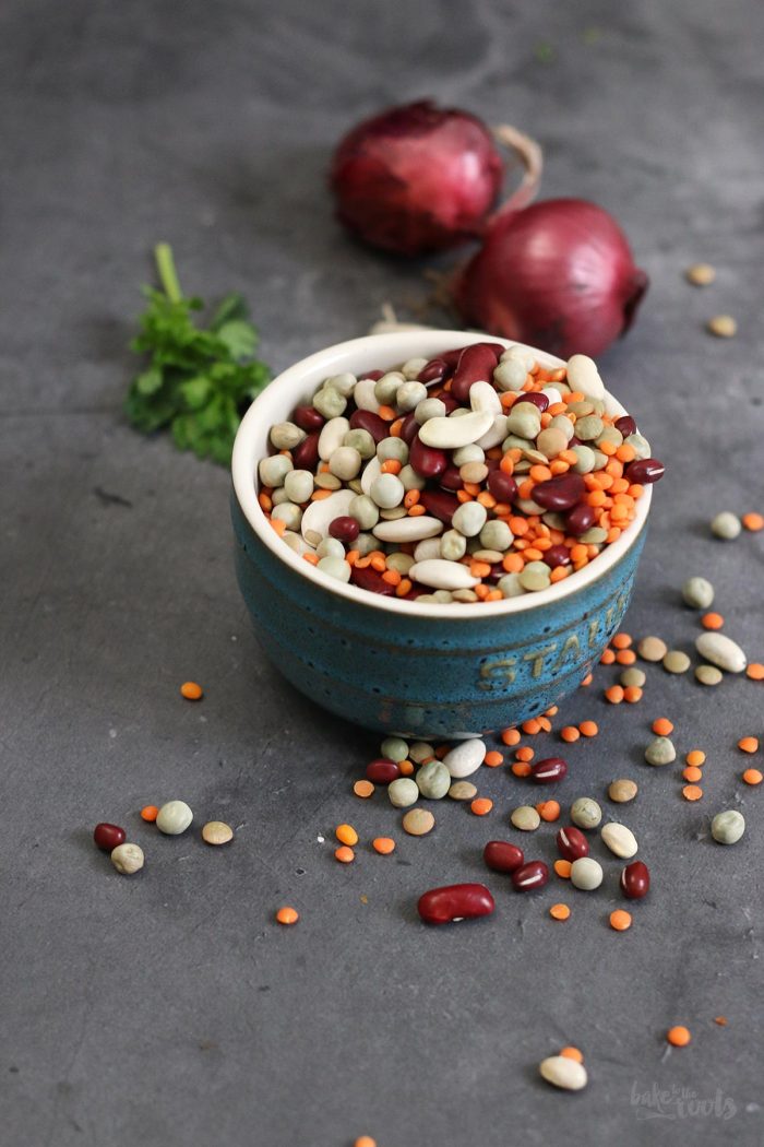 Easy Mixed Legumes Stew | Bake to the roots