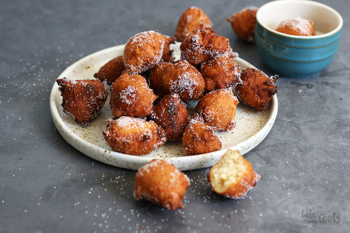 Drop Donuts mit Kirschkompott | Bake to the roots | Bake to the roots