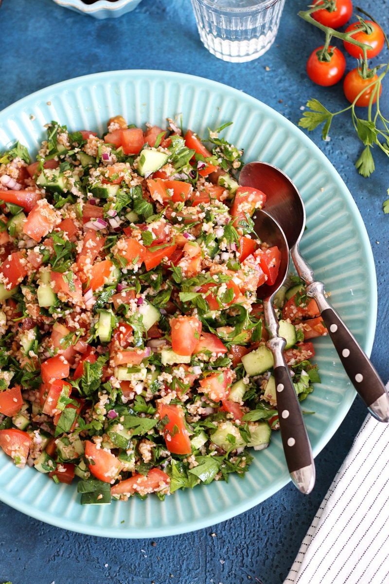 Easy Peasy Tabouleh aka. Bulgur Salad | Bake to the roots
