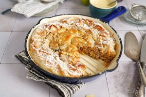Apple & Pear Strudel with Filo Dough | Bake to the roots
