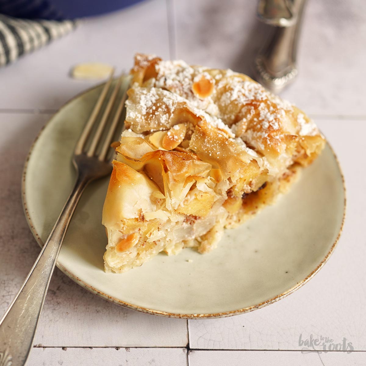 Apple & Pear Strudel with Filo Dough | Bake to the roots
