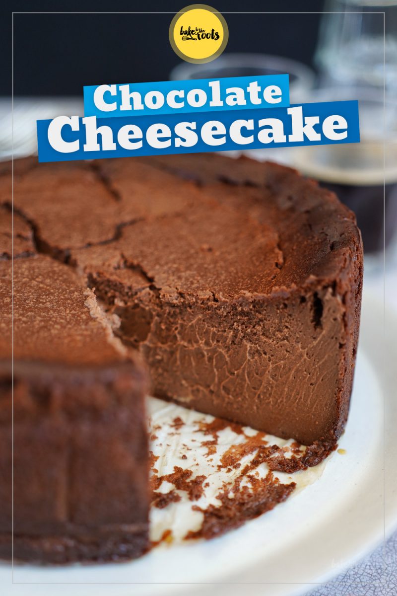 Basque Chocolate Cheesecake | Bake to the roots
