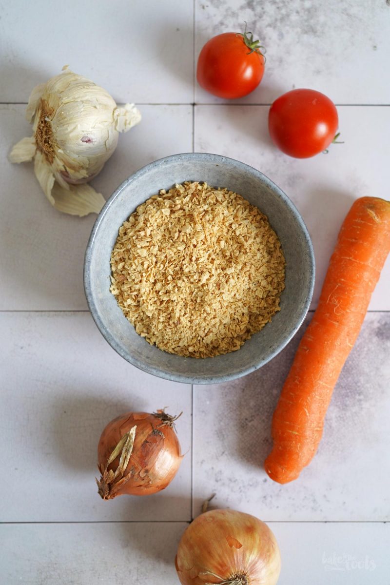 Veggie Bolognese mit Soja (Vegan) | Bake to the roots