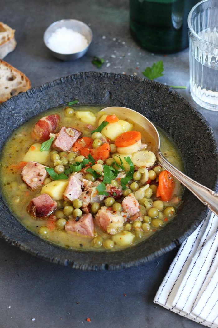 Classic German Stew with Peas, Potato & Cured Pork | BTTR