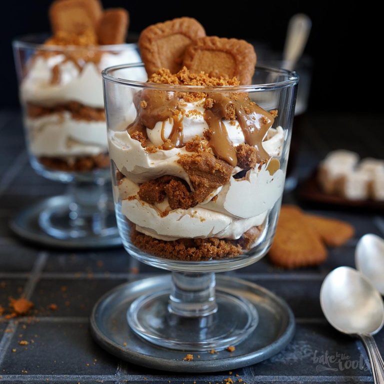 Biscoff Cream Dessert (vegan) | Bake to the roots