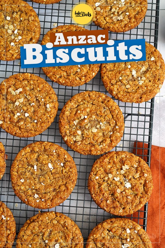 Einfache & leckere Anzac Cookies | Bake to the roots