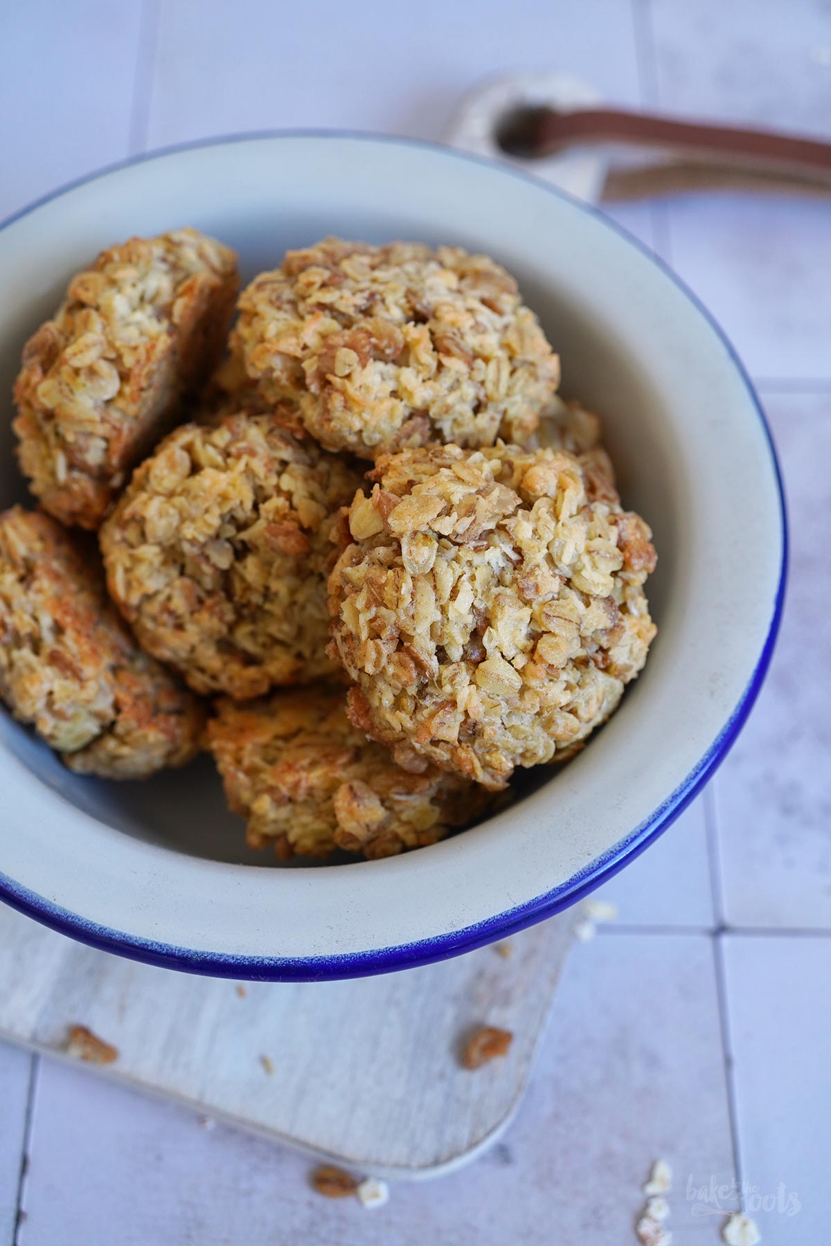 Easy Oats Cookies (sugar-free) | Bake to the roots