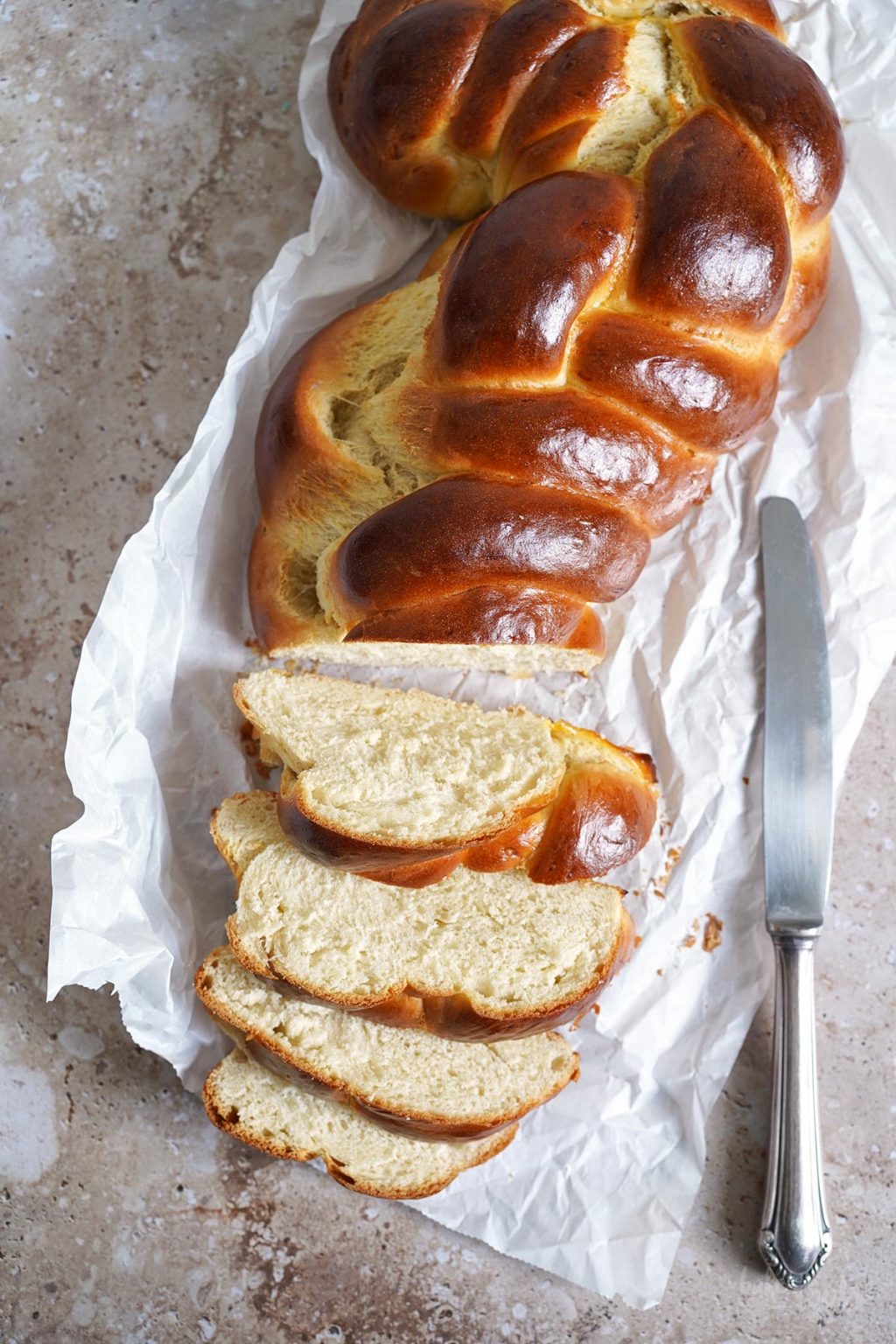 Simple & Easy Sweet Braided Loaf | Bake to the roots