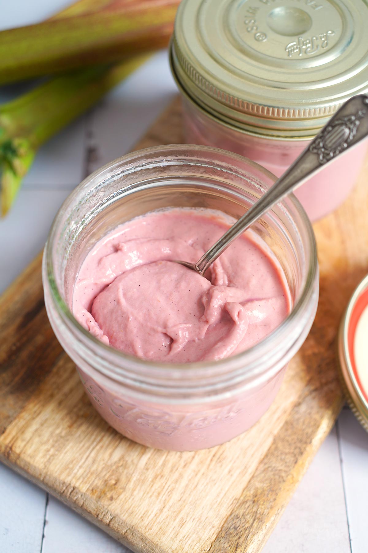 Homemade Rhabarber Curd | Bake to the roots