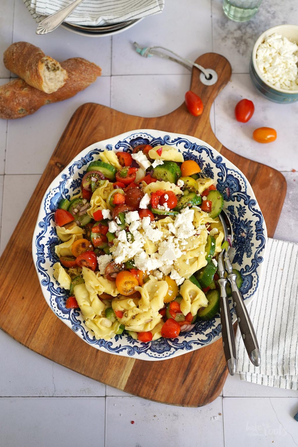 Fabelhafte Tortellini Salat Mit Feta Ebenbild