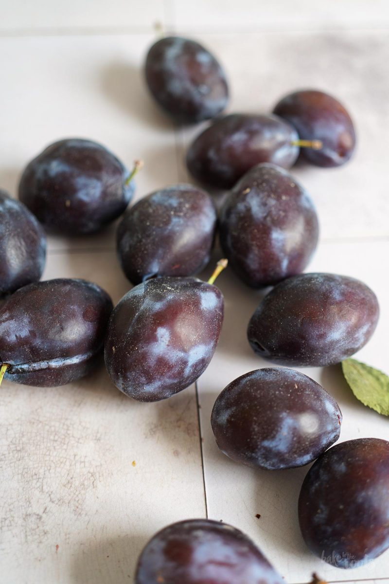 Damson Plum Ricotta Cake | Bake to the roots