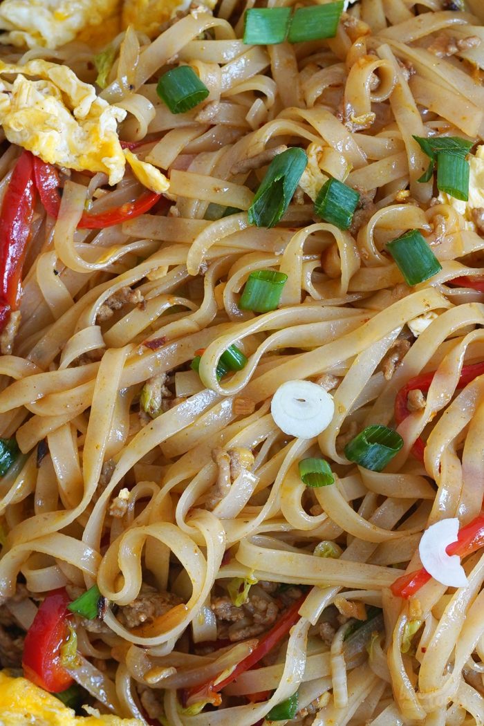 Singapore Noodles mit Hackfleisch (aus dem Wok) | BTTR