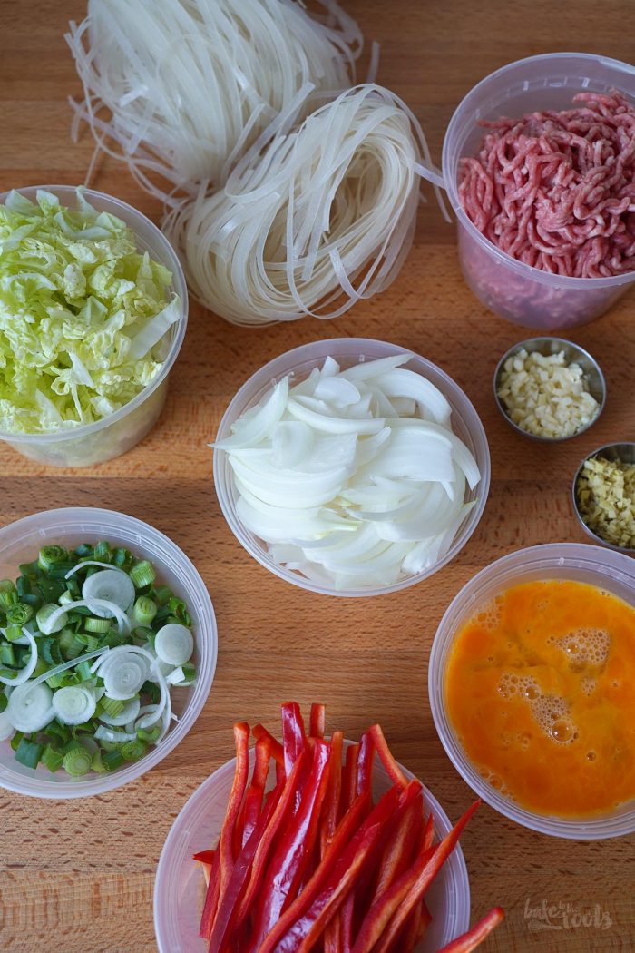 Singapore Noodles mit Hackfleisch (aus dem Wok) | BTTR