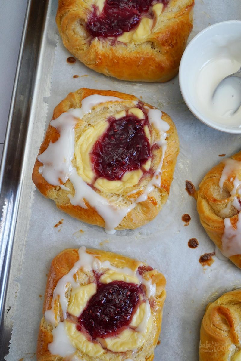 Spandauer – Plunder mit Marzipan, Pudding & Marmelade