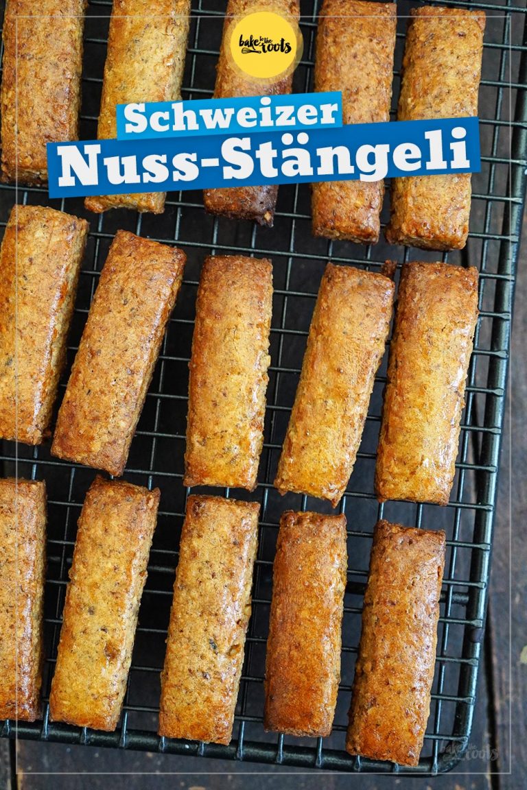 Swiss Nut Bars (Schweizer Nuss-Stängeli) | Bake to the roots