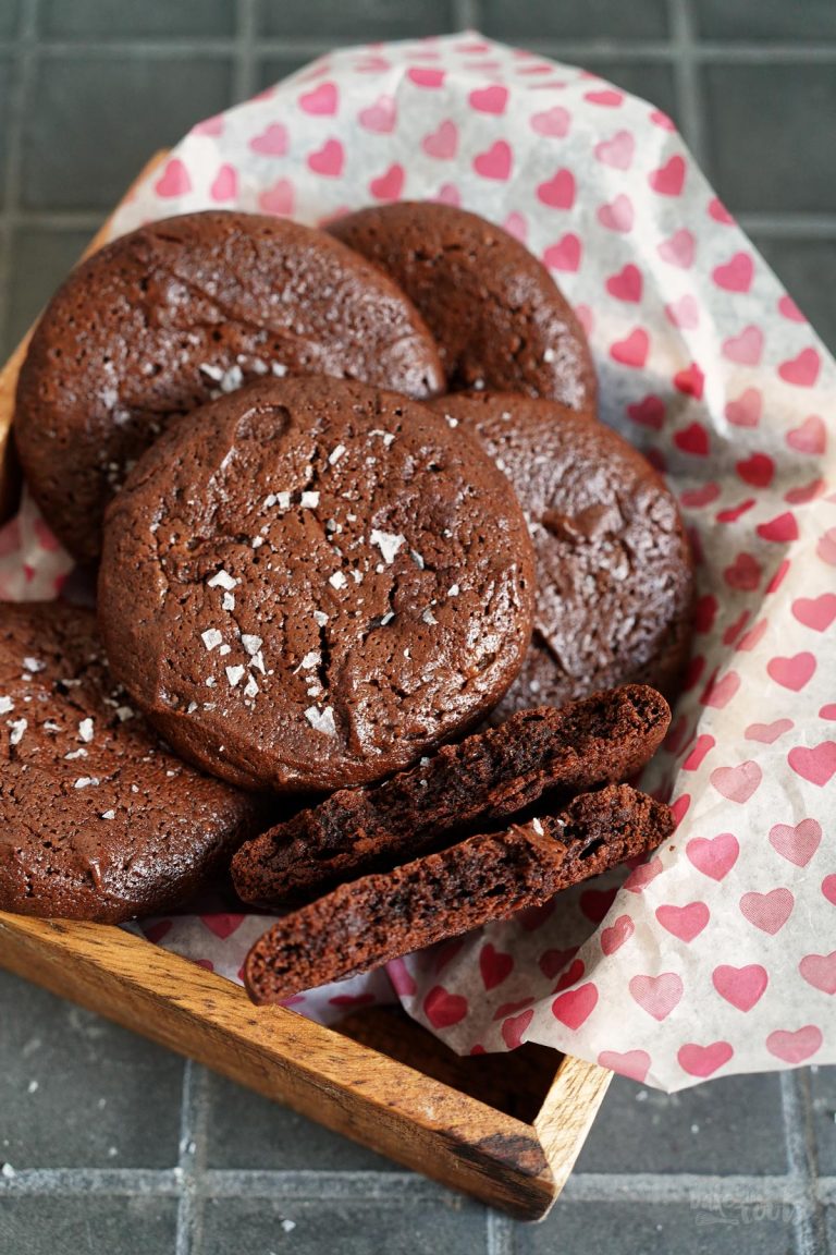 Fudgy Schokolade Cookies | Bake to the roots