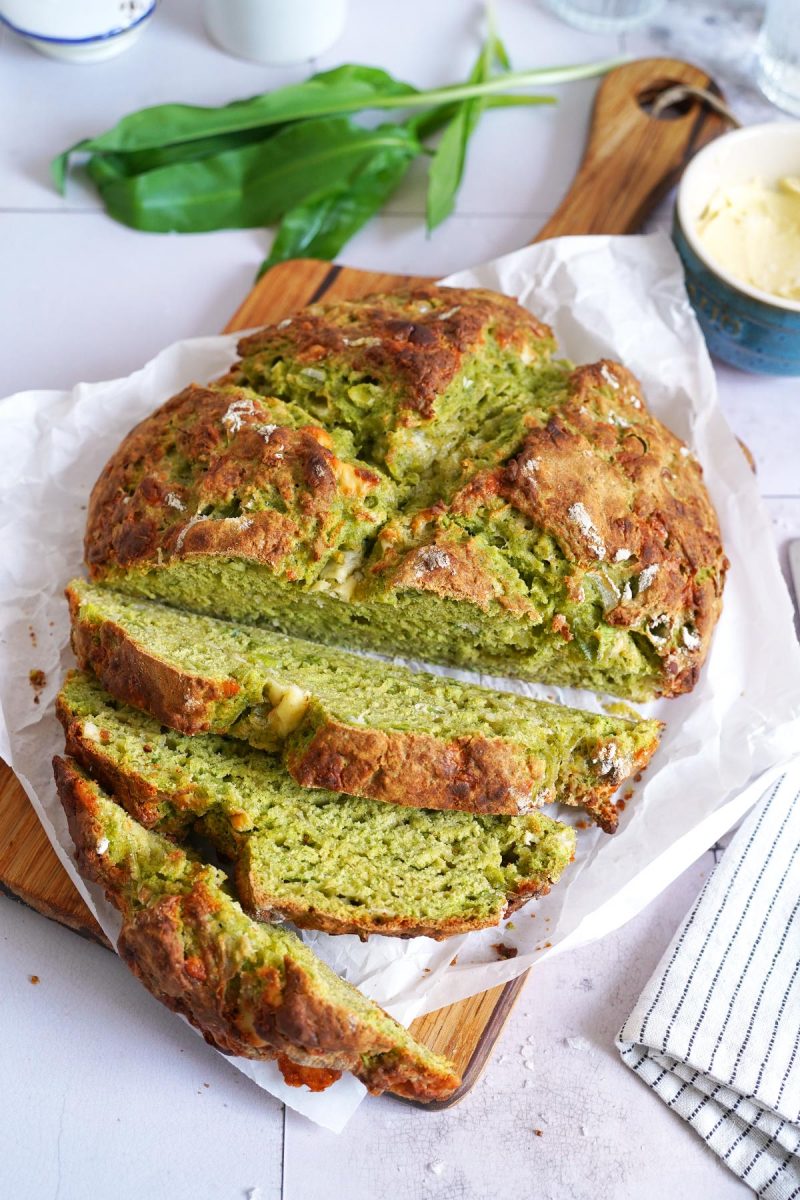 Wild Garlic, Spring Onion & Cheddar Soda Bread | BTTR