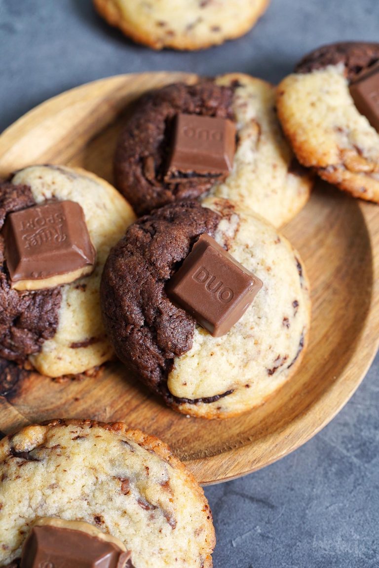 Duo Chocolate Chip Cookies | Bake to the roots