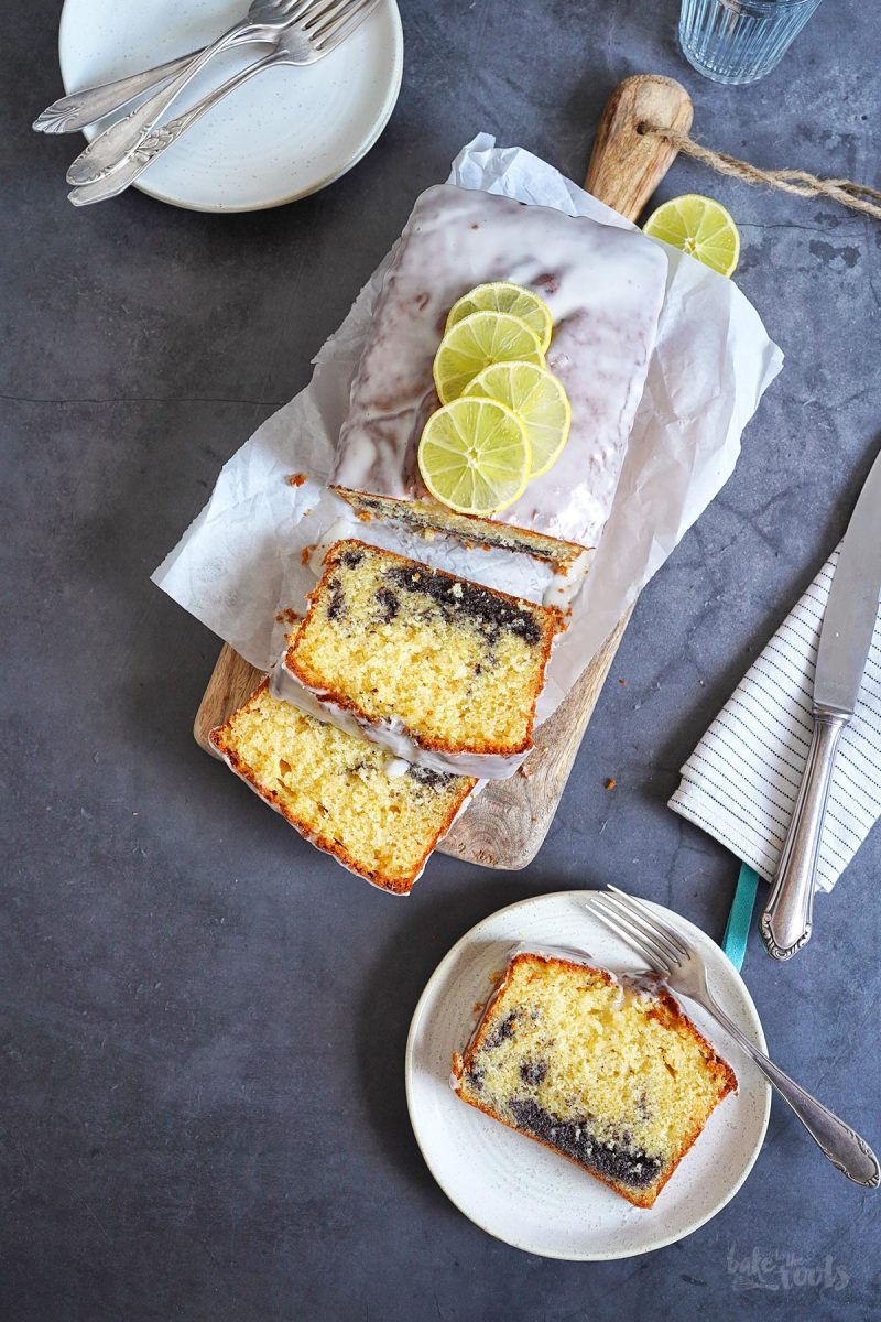 Einfacher Zitronen & Mohn Kuchen | Bake to the roots